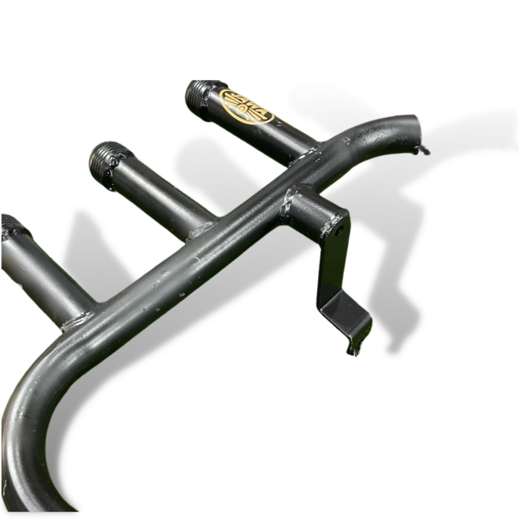 3-Rod Lattu Heavy Crash Guard for Jawa 42 Bobber, Jawa FJ, All Jawa Mo ...