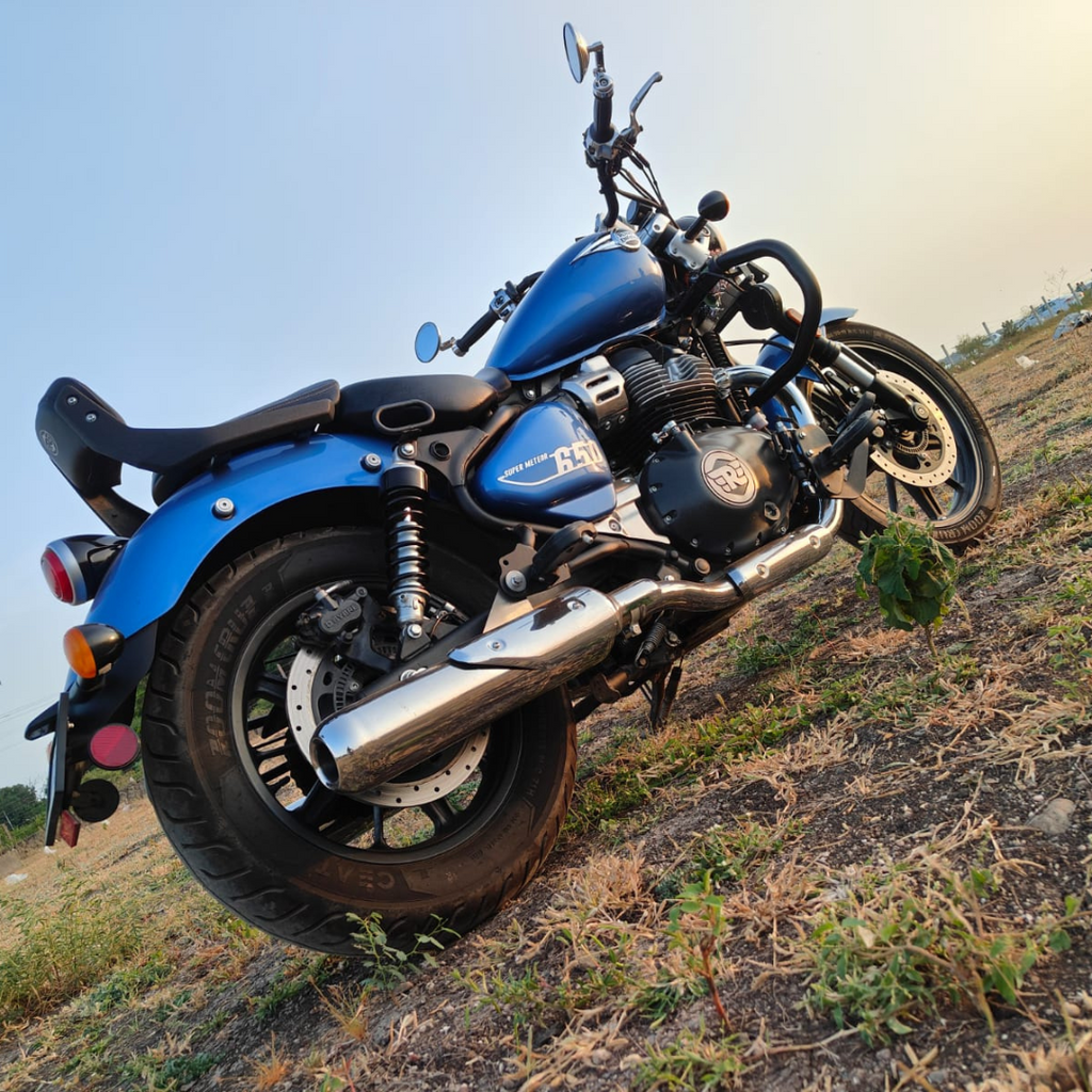 Royal Enfield Super Meteor 650 Replica Exhaust with Performance - KP R ...