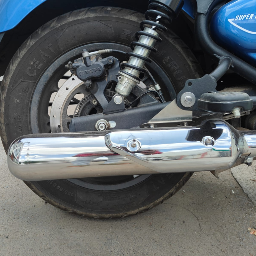Royal Enfield Super Meteor 650 Replica Exhaust with Performance - KP R ...
