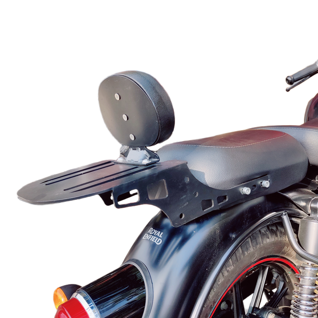 Top Rack Backrest for Classic 350 Reborn, Standard Reborn, Goan Classi ...