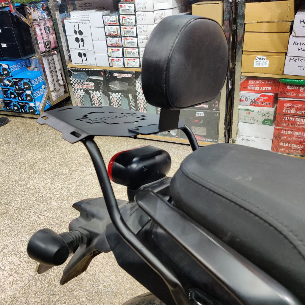 Harley Davidson X440 Backrest with Top Rack and Cushion | Superior Sup ...