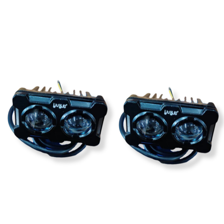 20W Dual LED Designer Fog Light – Universal Fit for Bikes – Sans ...