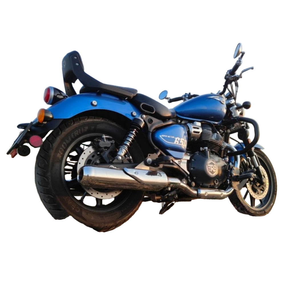 Royal Enfield Super Meteor 650 Replica Exhaust with Performance - KP R ...