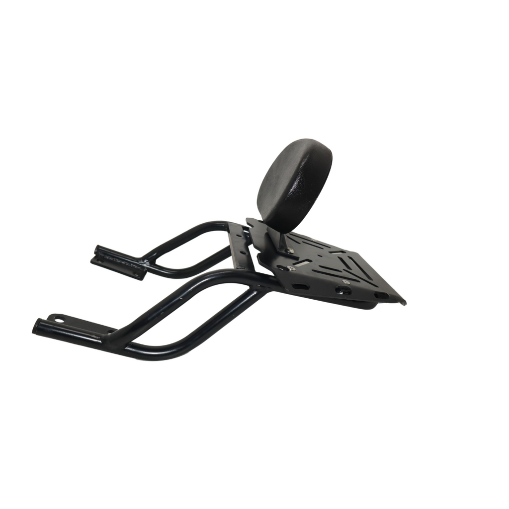 Top Rack with Cushion Backrest for for Royal Enfield Interceptor 650 ...