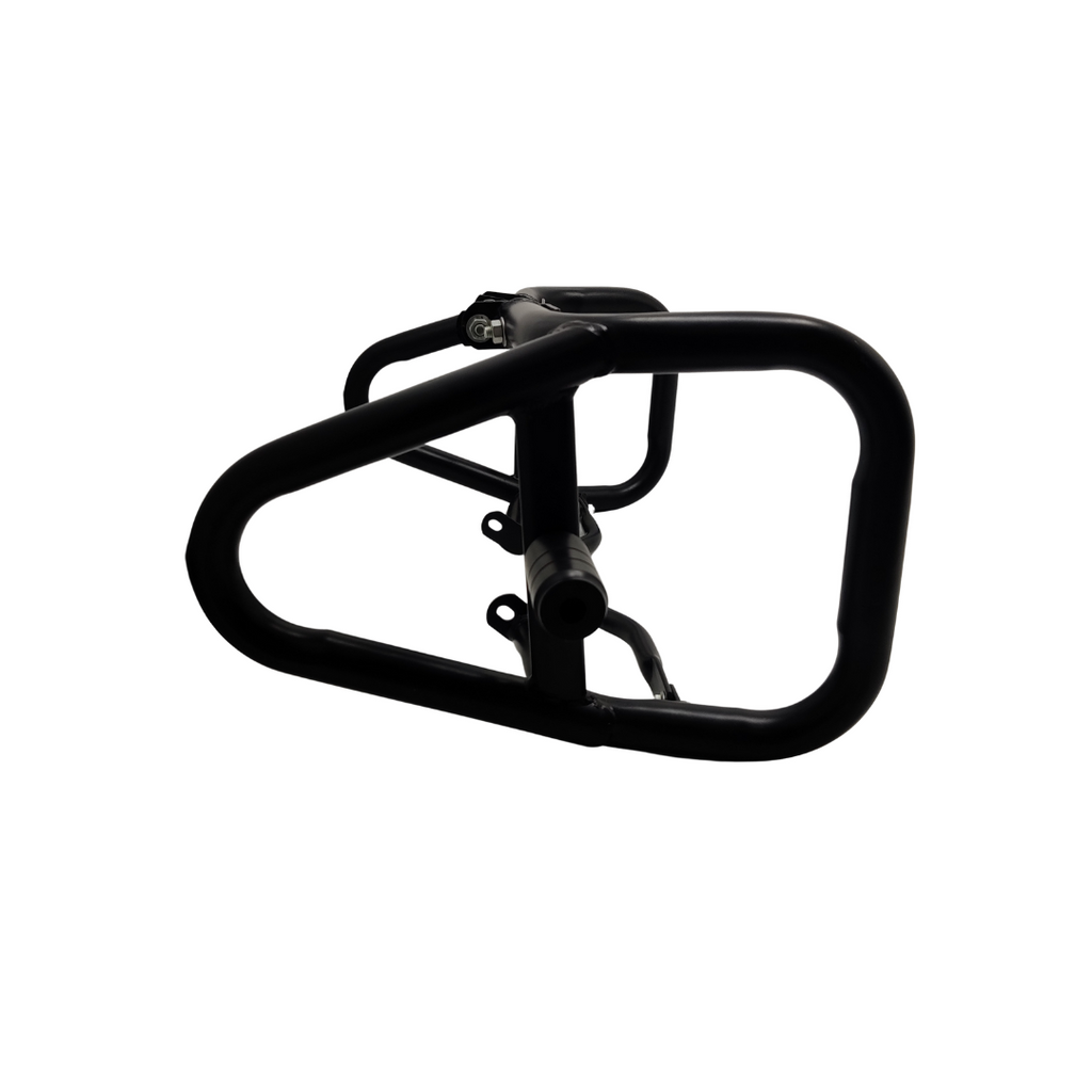 Cross Crash Guard with Delrin Sliders(Round) for Jawa 42, Jawa Perak ...