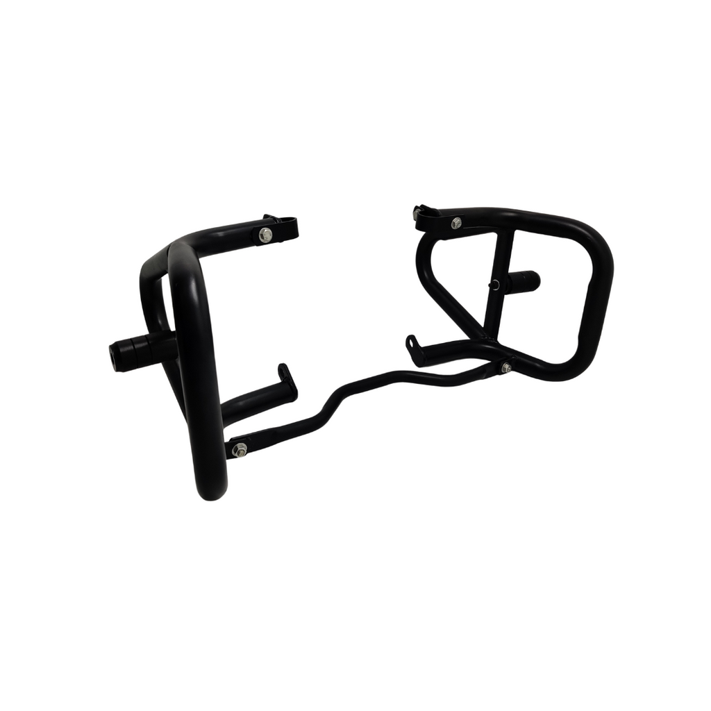 Cross Crash Guard with Delrin Sliders(Round) for Jawa 42, Jawa Perak ...