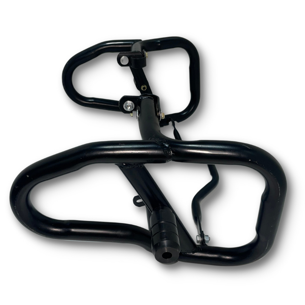 Special Edition Cross Crash Guard with Delrin Sliders (Round) for Jawa ...