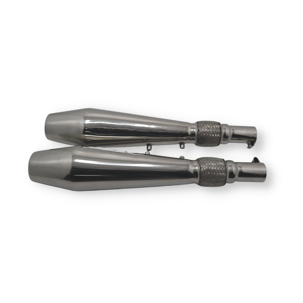 Cruiser with DB killer Exhaust for All Jawa Models,All Yezdi Motorcycl ...