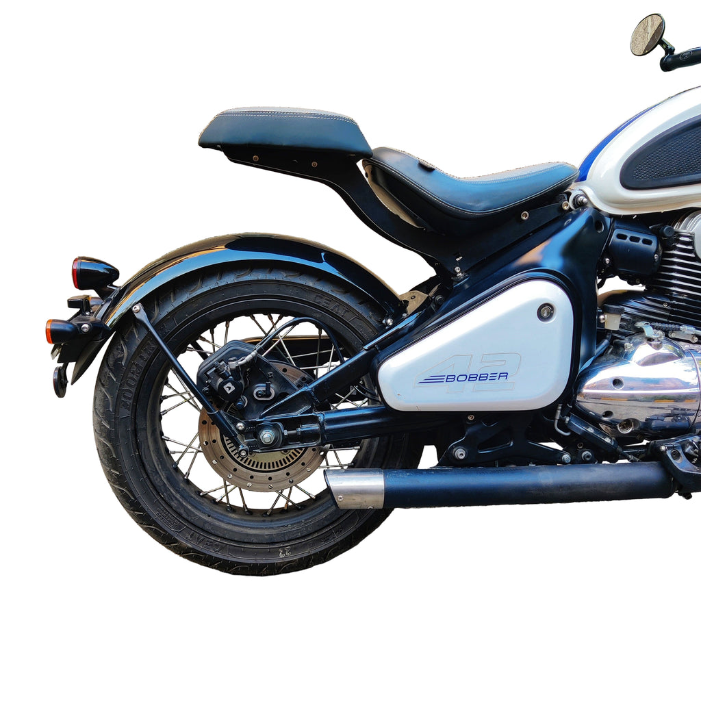 Premium Jawa 42 Bobber Custom Dual Seat - 120kg Load Capacity – Sans ...