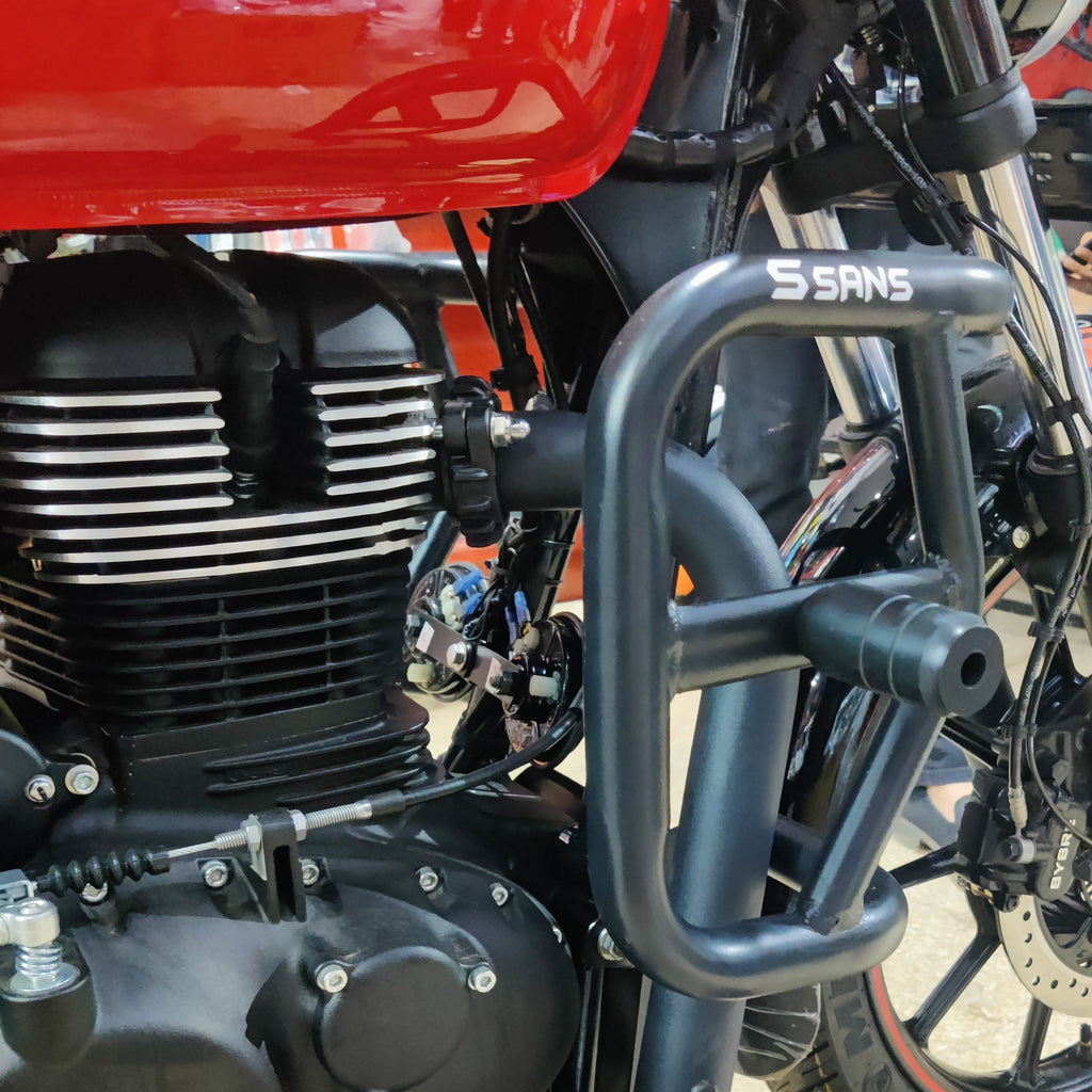 Cross Crash Guard with Delrin Sliders(Round) leg guard/Crash Guard for ...